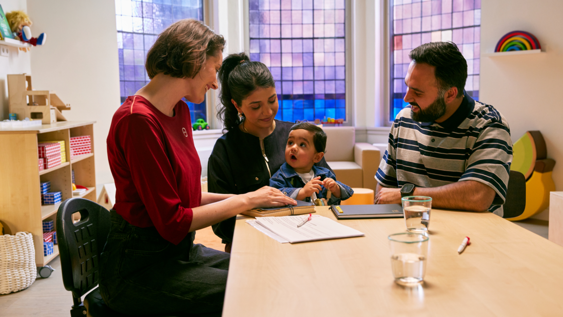 Vriendjes maken op het kinderdagverblijf | Partou